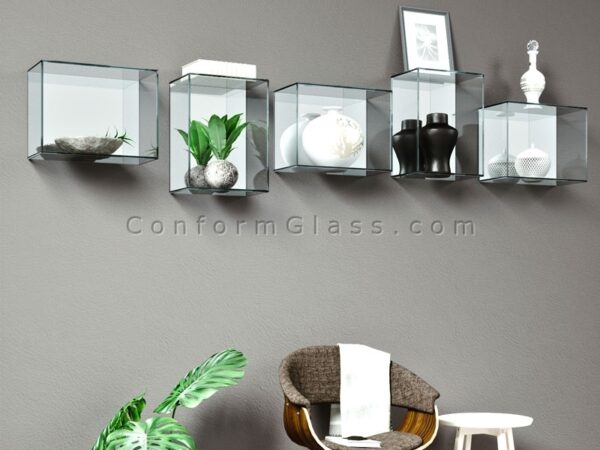 Custom Glass Boxes, Cabinets and Glass Shelves - Conform Glass